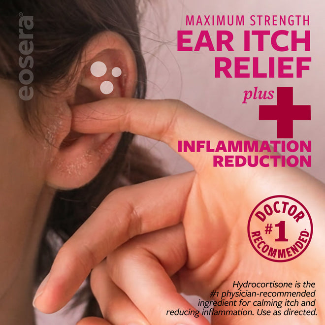 eosera® EAR ITCH MD®, Dry Itchy Ear Relief Oil Spray, Botanical Spray